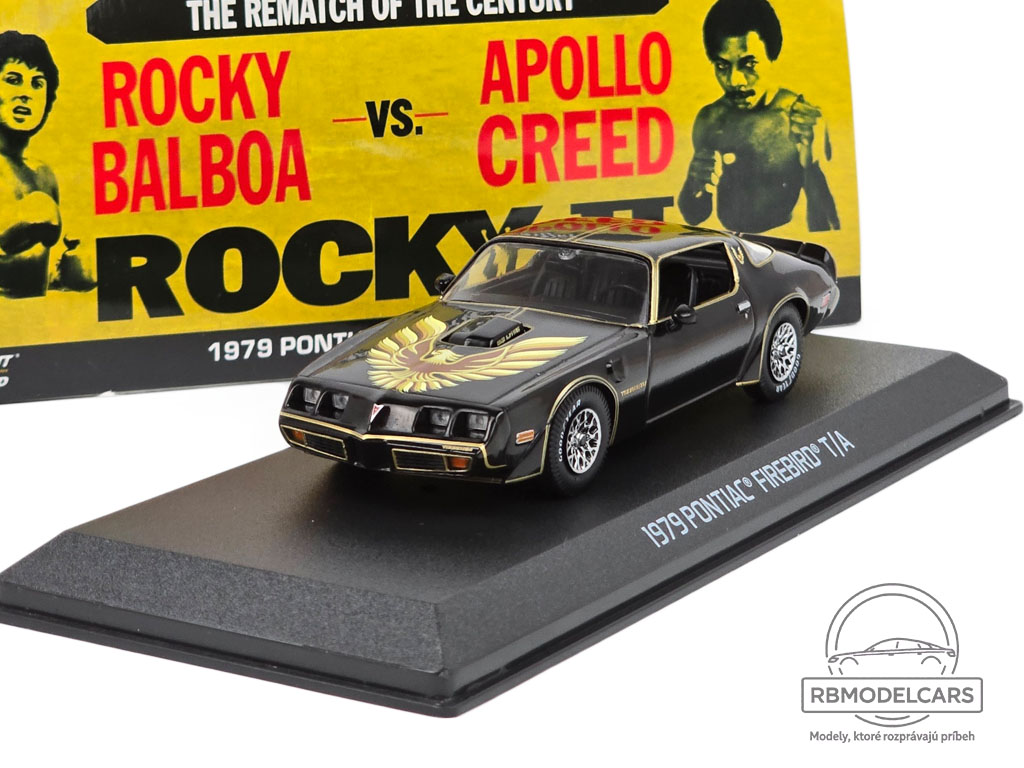 PONTIAC FIREBIRD TRANS AM ROCKY II 1979 - GREENLIGHT - RB Model Cars