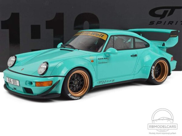 PORSCHE 911 RWB TIFFANY 2020 - GT SPIRIT - RB Model Cars